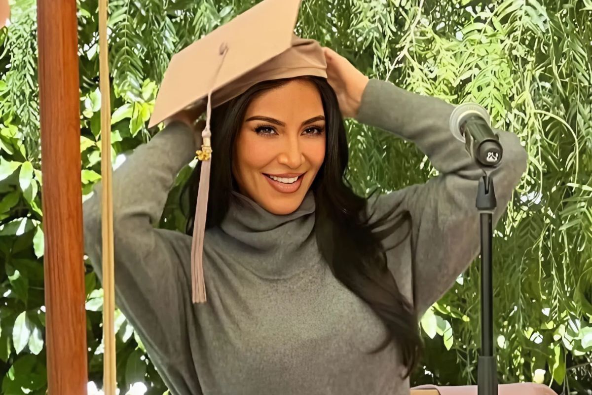 Kim Kardashian se graduó como abogada sin haber asistido a un aula de ...
