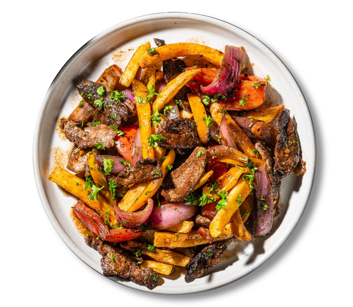 Delicioso lomo salteado con vegetales, receta peruana para preparar en casa - El Comercio