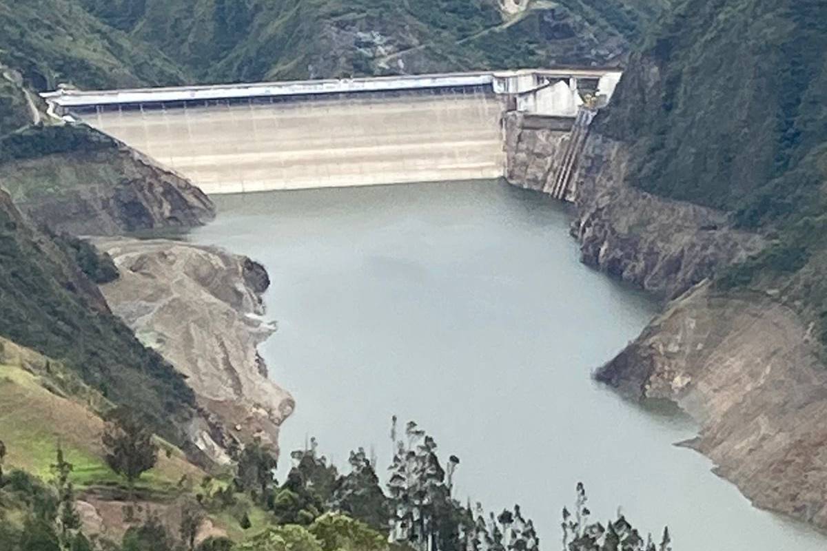 Nivel de agua del embalse de la hidroeléctrica Mazar mejora - El Comercio