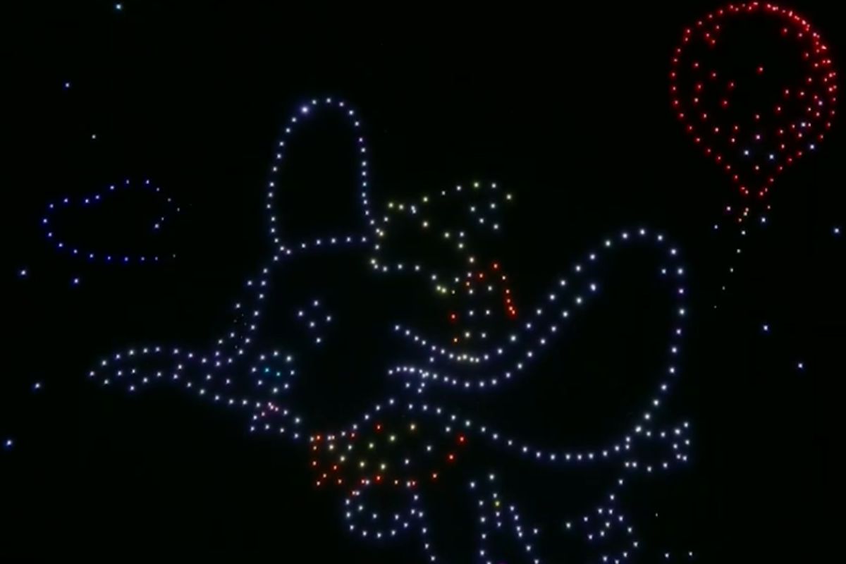 Disney presentará un espectáculo con 800 drones - El Comercio