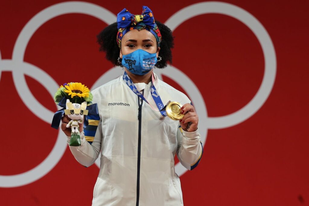 Neisi Dajomes buscará su segundo oro en los Juegos Olímpicos de París ...