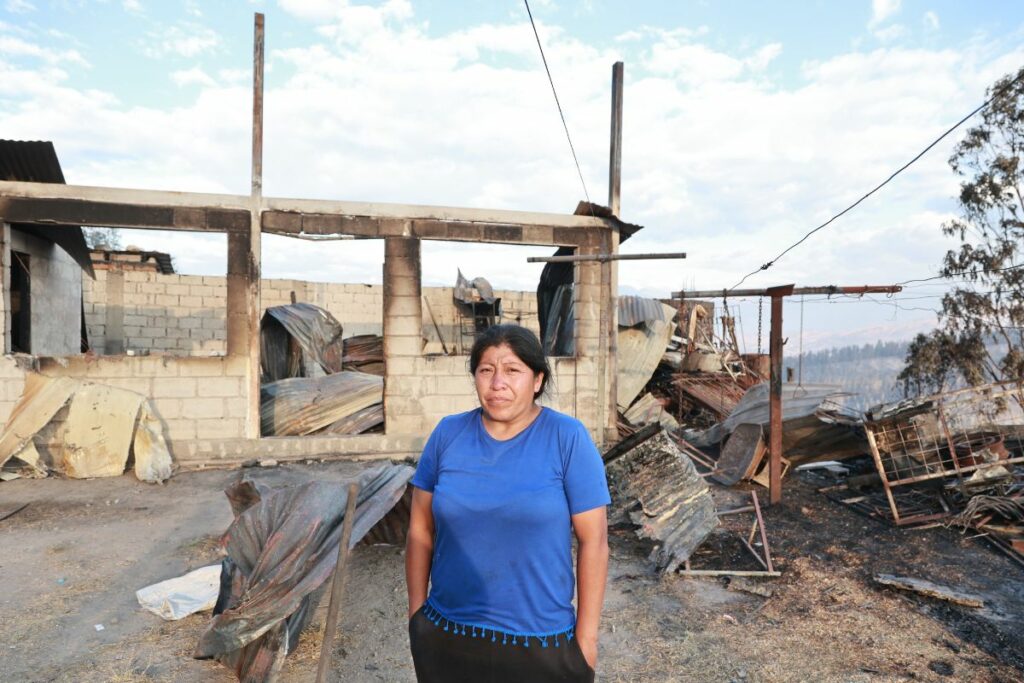 La sequía activa los incendios forestales en Ecuador - El Comercio
