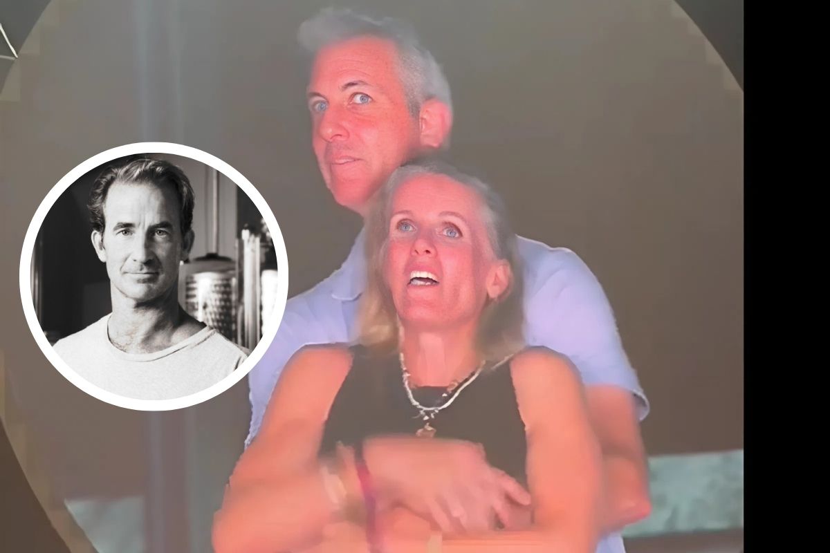 ¿Felices los cuatro? El esposo de Kristin Cabot también estuvo en el ...