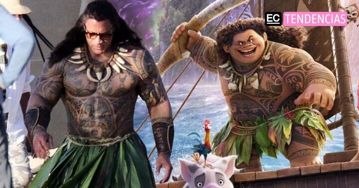 Filtran videos y fotos del 'live action' de Moana con Dwayne Johnson ...