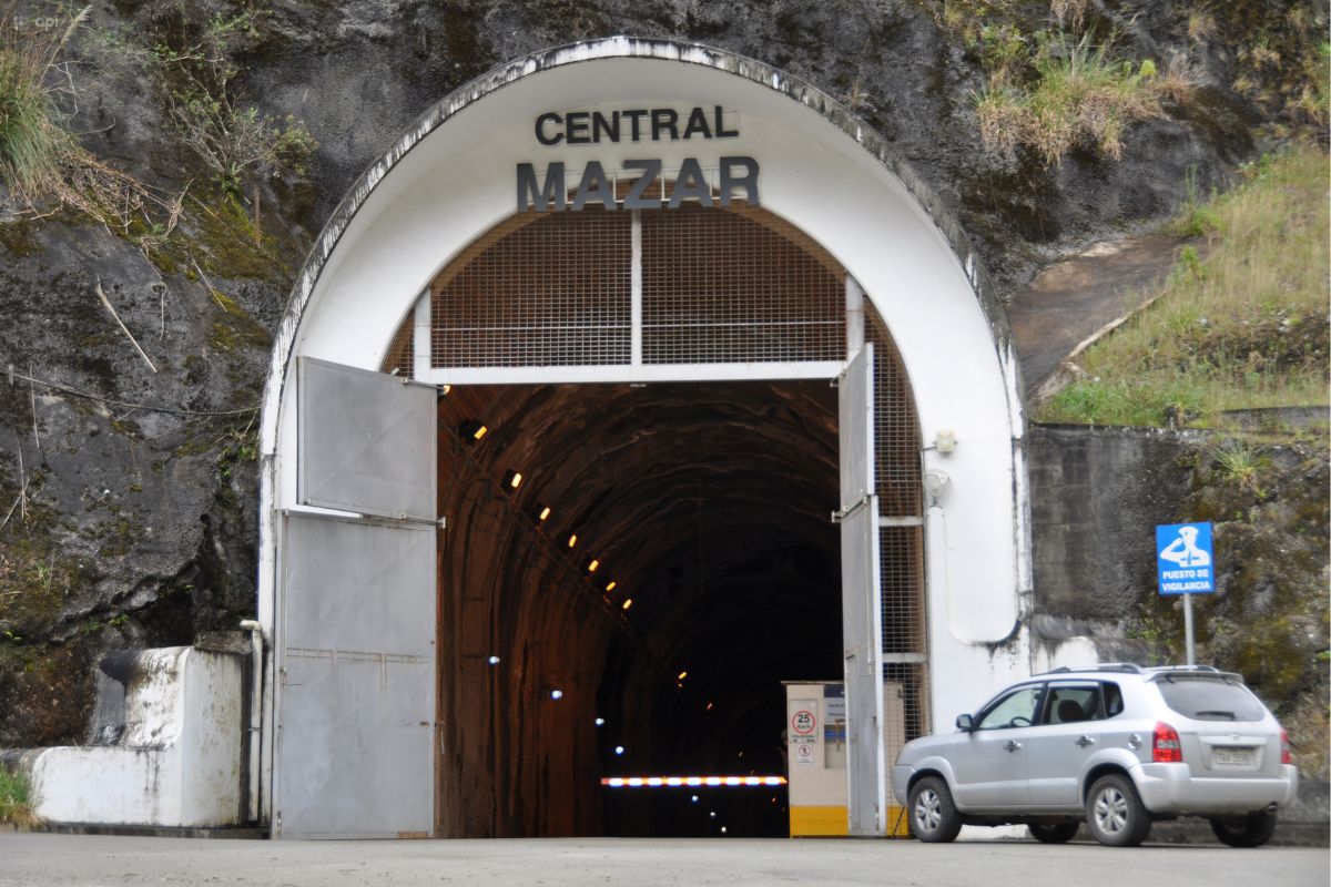 La central hidroeléctrica Mazar reanudó sus operaciones - El Comercio