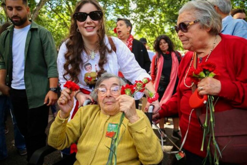 Celeste Caeiro falleció, la mujer que dio nombre a la revolución en ...