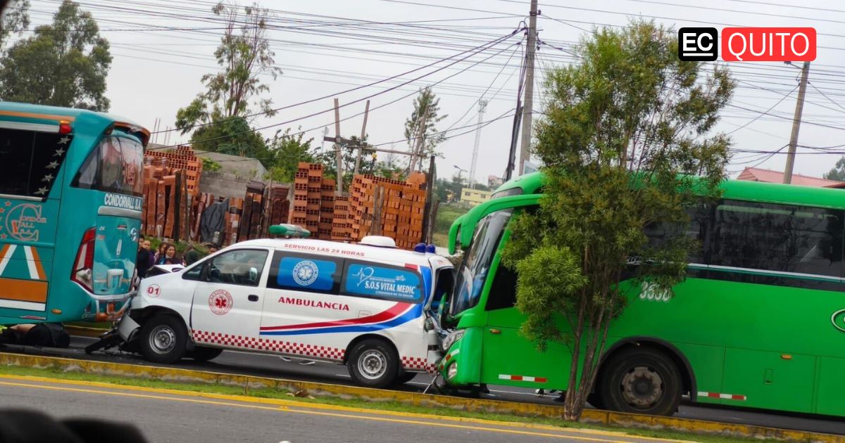 Autopista General Rumiñahui, con cierre parcial este jueves 12 de ...