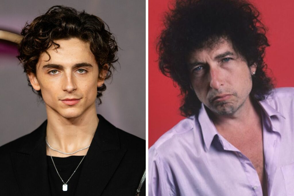 Timothée Chalamet se transforma en Bob Dylan para la película ‘A ...
