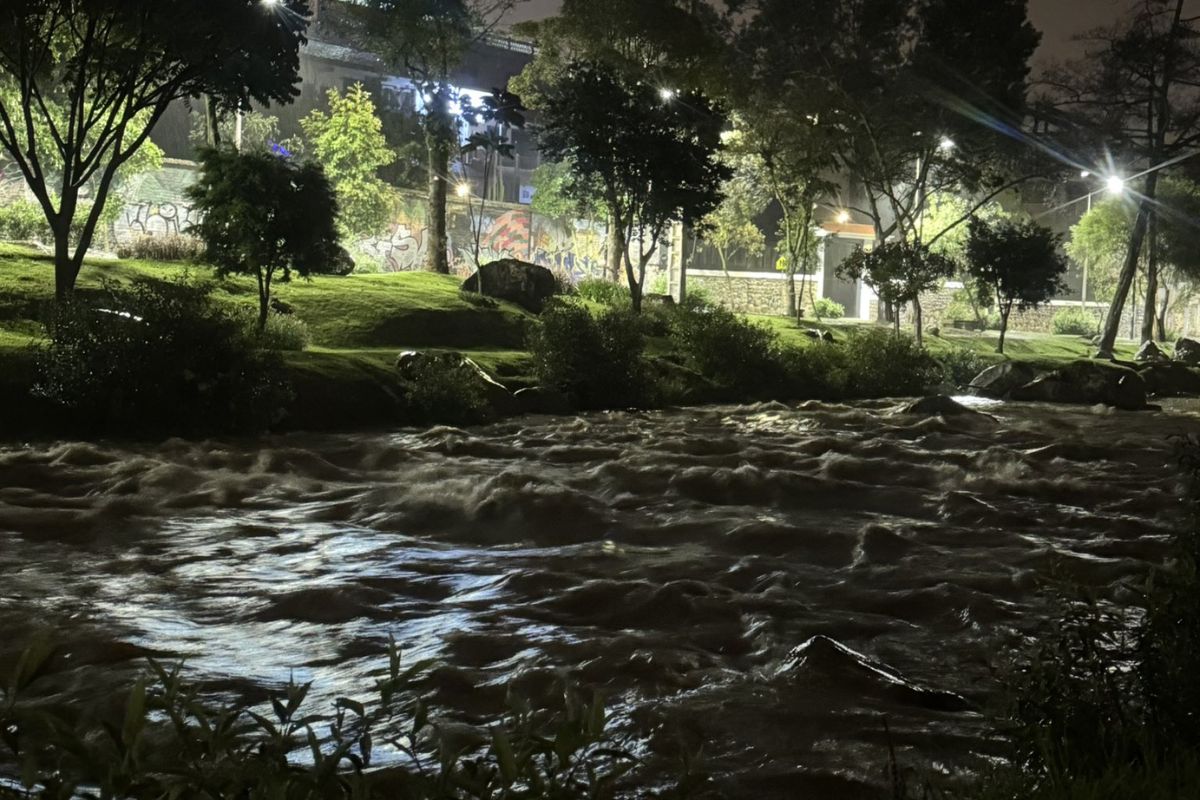 Las intensas lluvias ponen en estado de 'prealerta' a un río en Cuenca ...