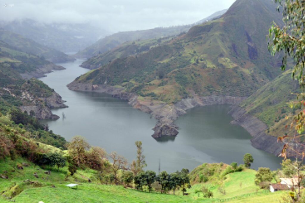 Así está el embalse de Mazar tras las lluvias en Cuenca - El Comercio