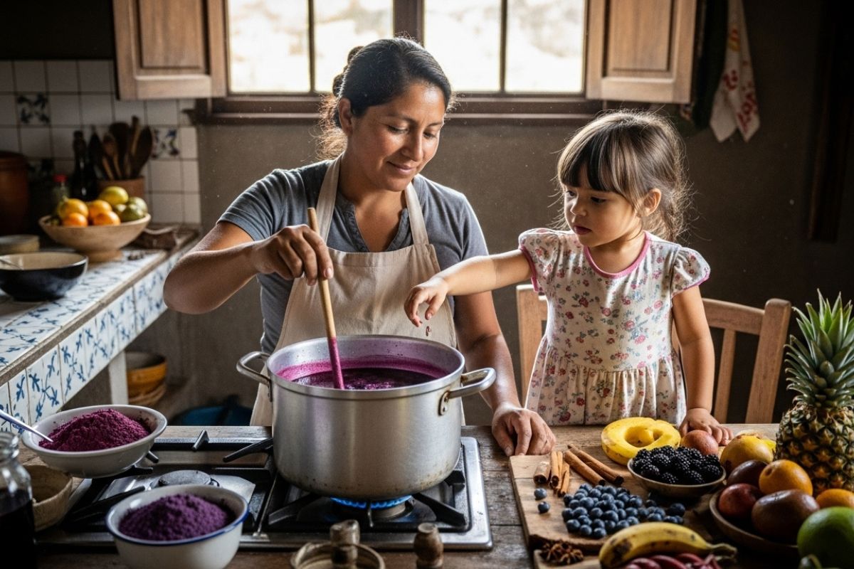 La colada morada entra al podio de las mejores bebidas no alcohólicas ...