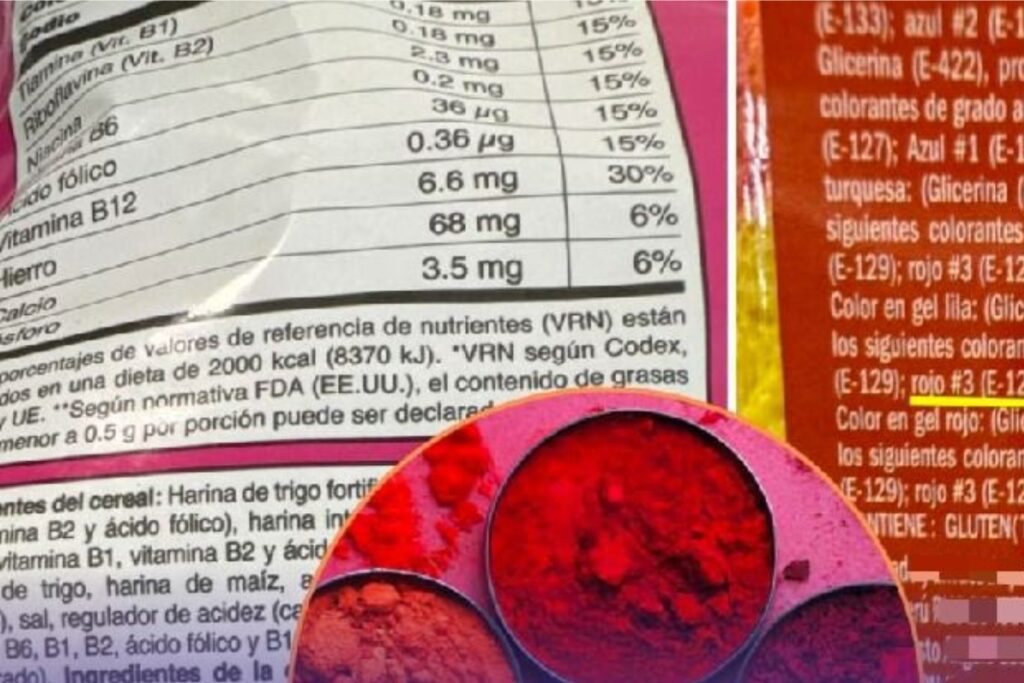 ¿Cuántos productos con el colorante rojo, prohibido por la FDA ...