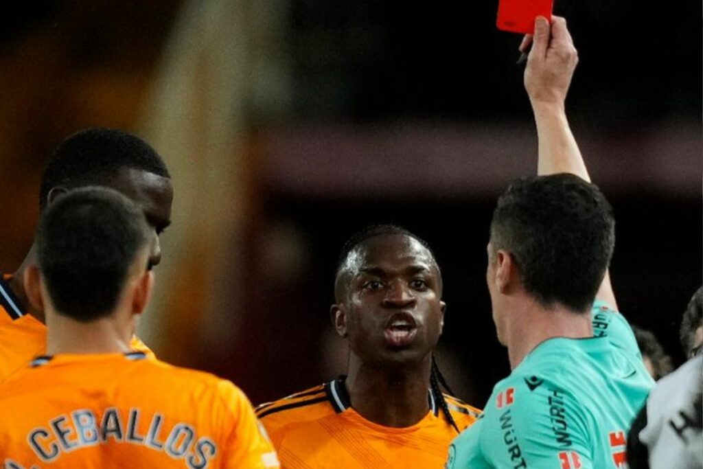 Vinícius expulsado en agónico triunfo del Real Madrid - El Comercio