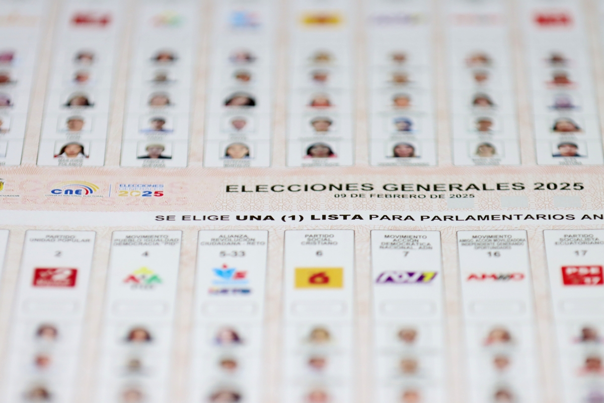 Así son las papeletas que entregarán en las elecciones 2025 este 9 de febrero - El Comercio