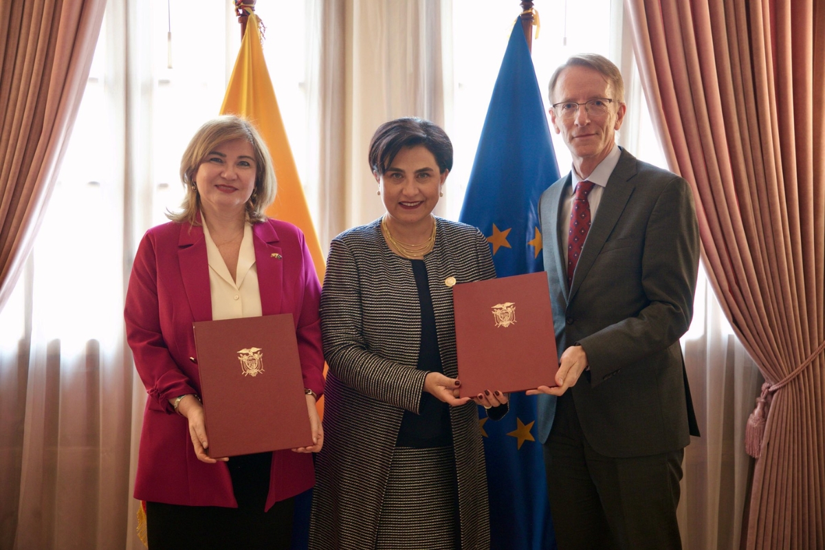 Unión Europea y Ecuador firman acuerdo para combatir al crimen ...