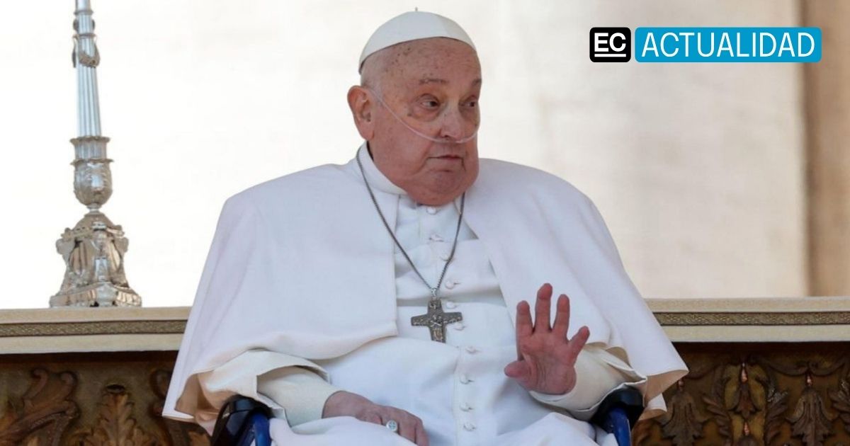 El papa Francisco reaparece por sorpresa tras 38 días de hospitalización - El Comercio
