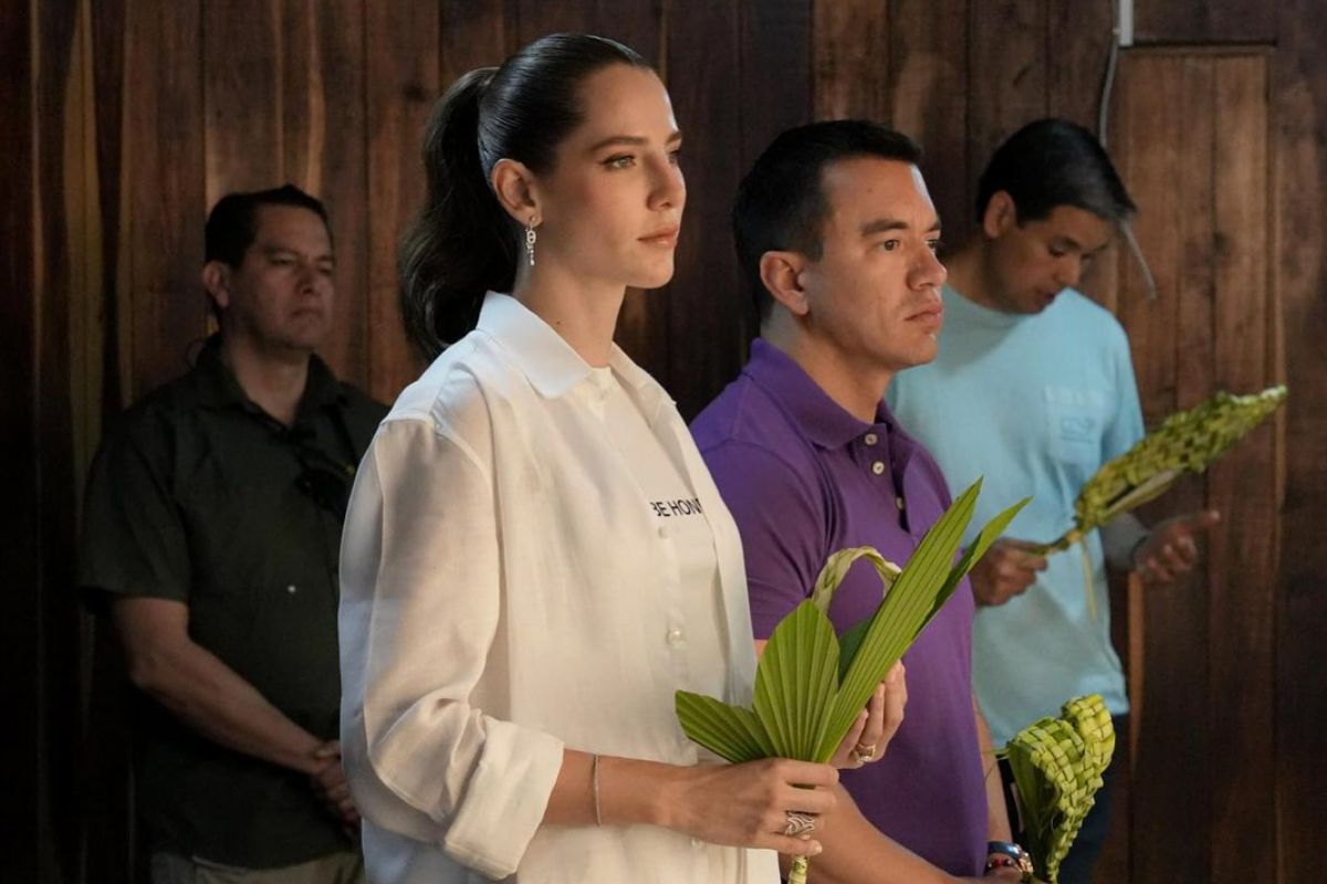 Lavinia Valbonesi llegó junto a Daniel Noboa para ejercer su derecho al ...