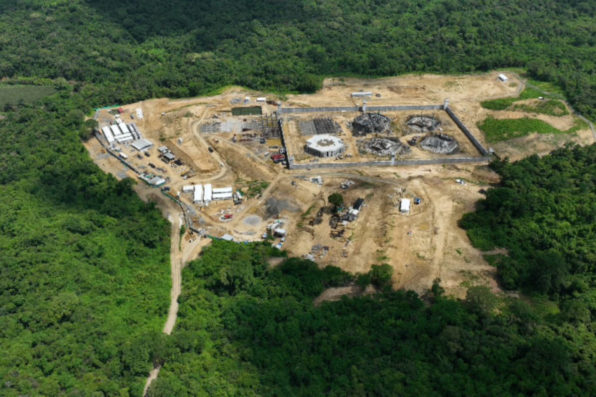 Así avanza la construcción de la nueva cárcel El Encuentro en Santa ...