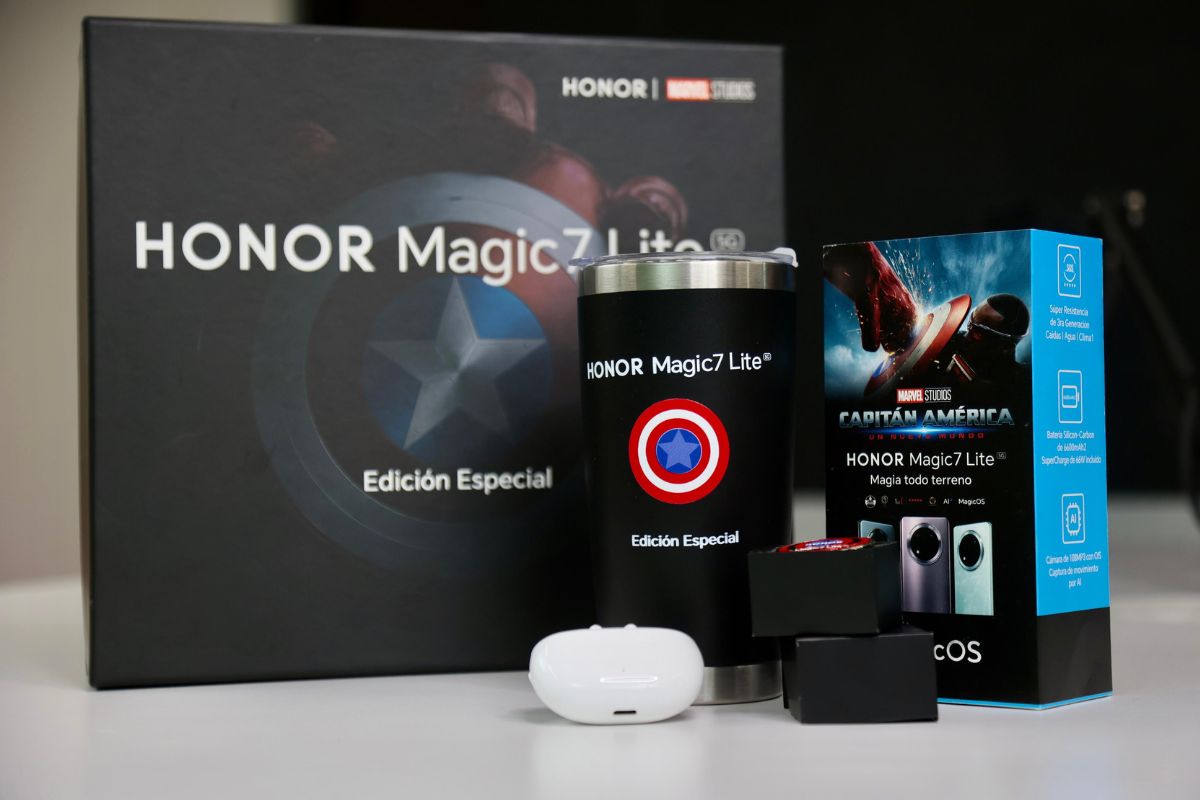 Gánate un HONOR Magic 7 Lite Box Special, edición Capitán América - El ...