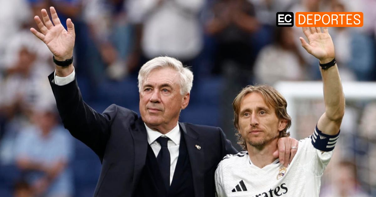 El Real Madrid despidió a Luka Modric y Carlo Ancelotti - El Comercio