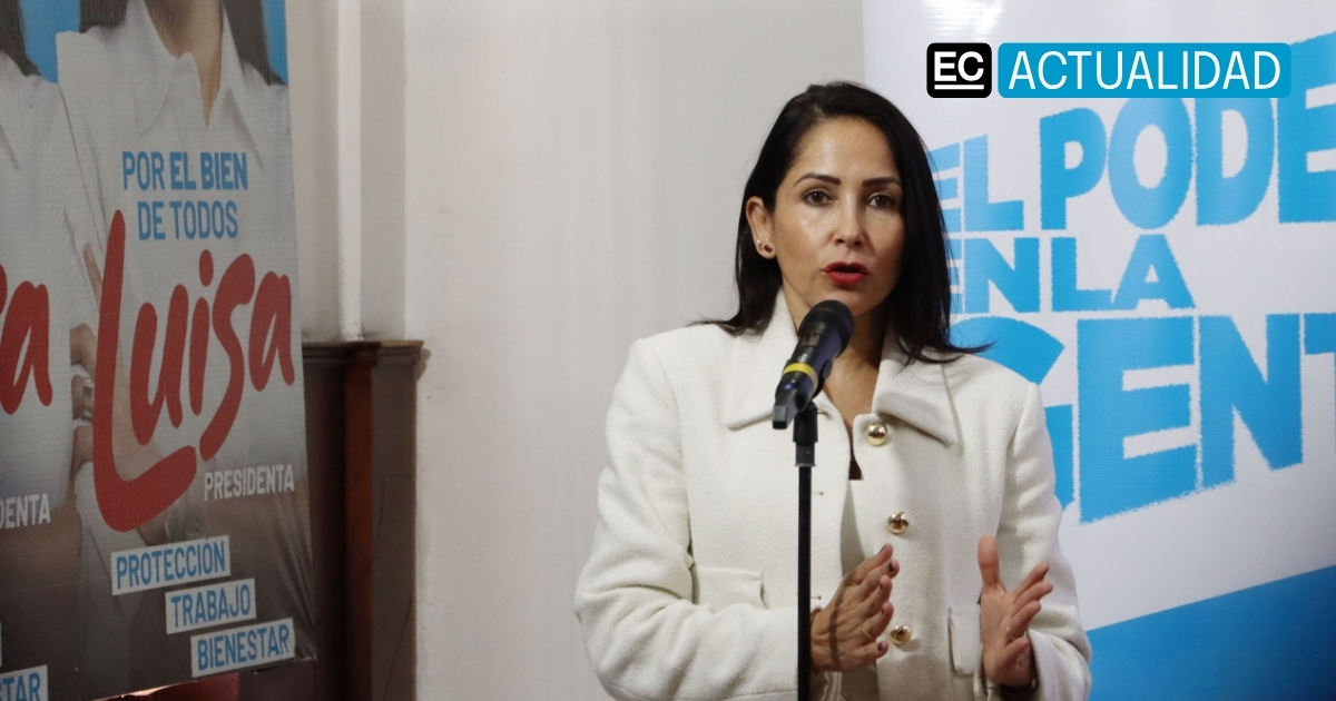 Luisa González dice que buscan vincularla al Cartel de los Soles en Ecuador para encarcelarla ...