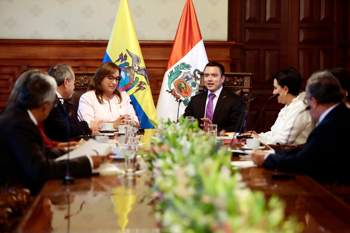 Ecuador refuerza su agenda internacional luego de la posesión presidencial de Daniel Noboa - El ...