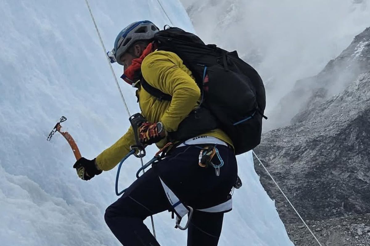Karl Egloff no logró subir y bajar el Everest en menos de un día - El ...