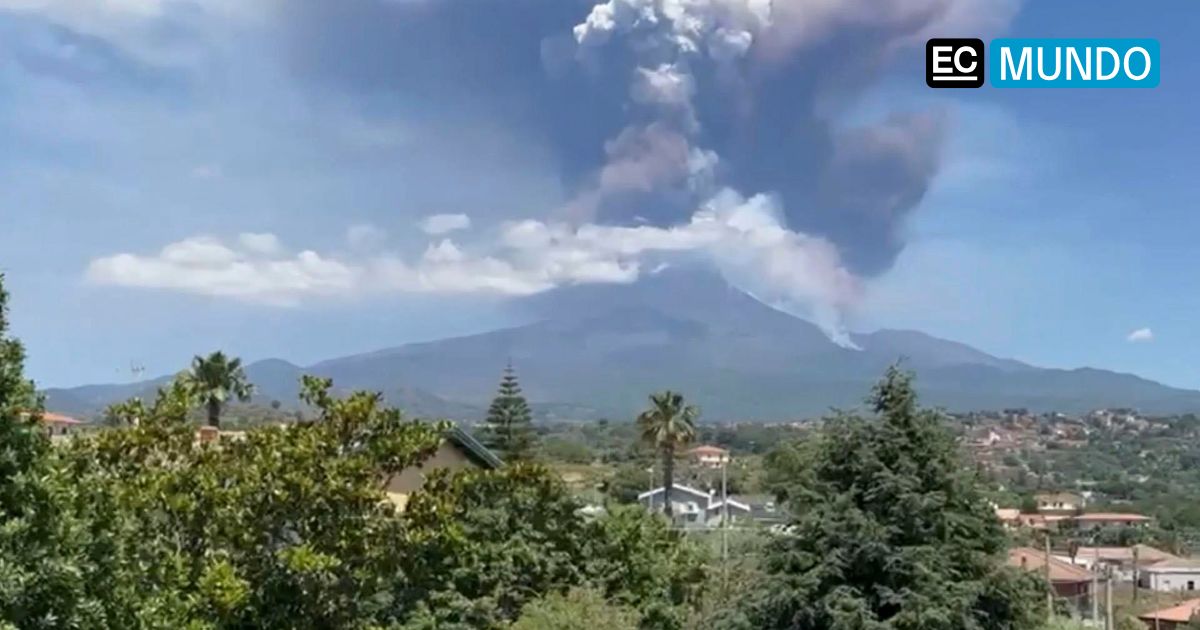 La actividad del volcán Etna se debilita tras su última y potente erupción - El Comercio