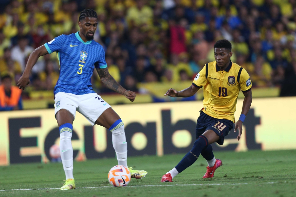 Nilson Angulo debuta como titular en el ataque de Ecuador ante Brasil ...