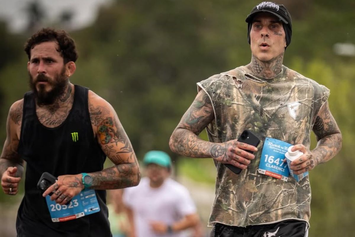 'Chito' Vera y Travis Barker corrieron juntos una media maratón - El ...