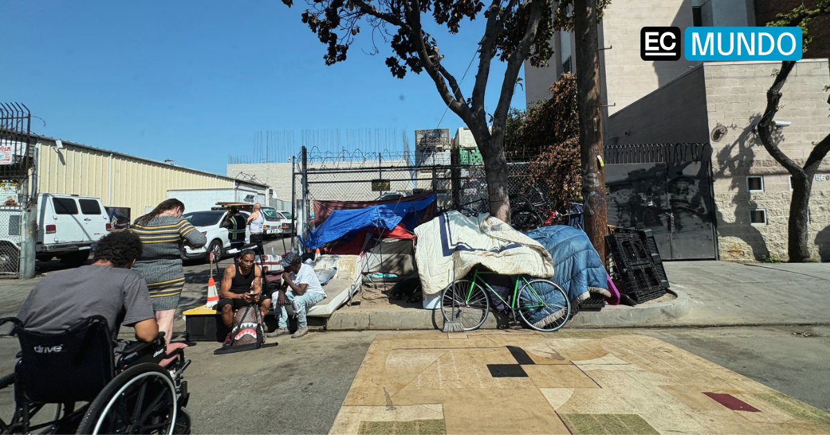 Personas en situación de calle en Los Ángeles son el espejo de un ...