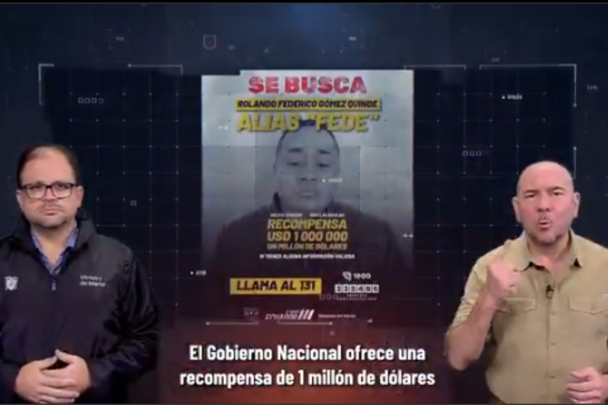 Gobierno ofrece un millón de dólares para quien dé información del ...