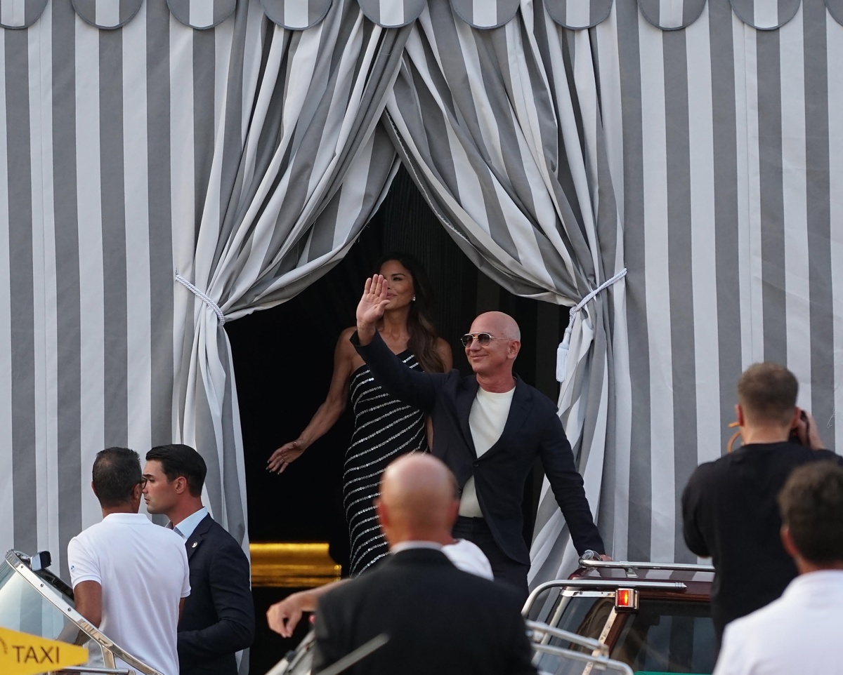 En Venecia comienzan las celebraciones de la boda de Jeff Bezos - El ...