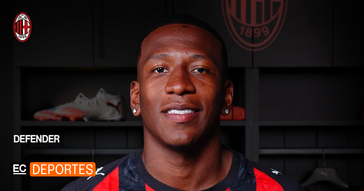 Pervis Estupiñán envió un entusiasta mensaje tras llegar al AC Milan ...