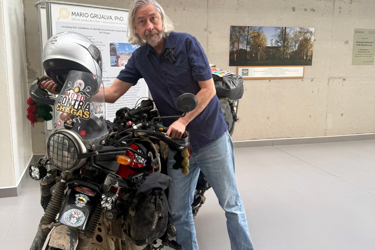 Chagas, el enemigo silencioso que un biólogo alerta desde su moto - El ...