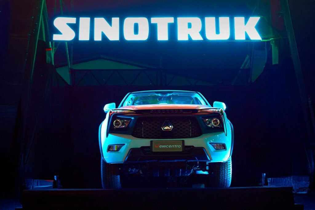 Así es la nueva camioneta Sinotruk que se presentó en Ecuador - El Comercio