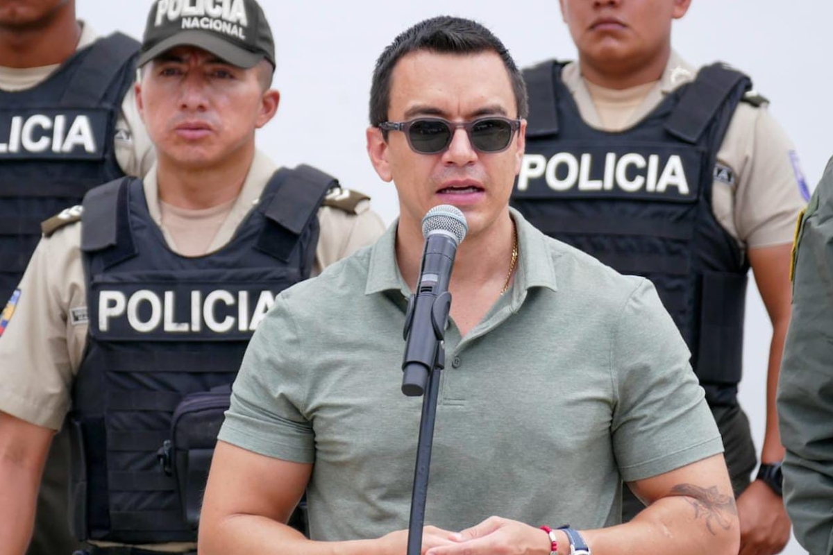 Daniel Noboa: 'Hoy criminales y terroristas son quienes deben sentir ...