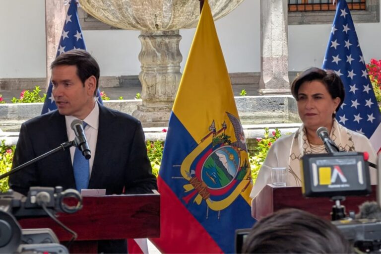 Marco Rubio marca contraste entre Ecuador y Venezuela en la lucha ...