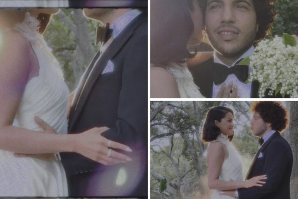 Las fotos falsas de Selena Gomez vestida de novia y lo que sí se sabe de su boda con Benny ...