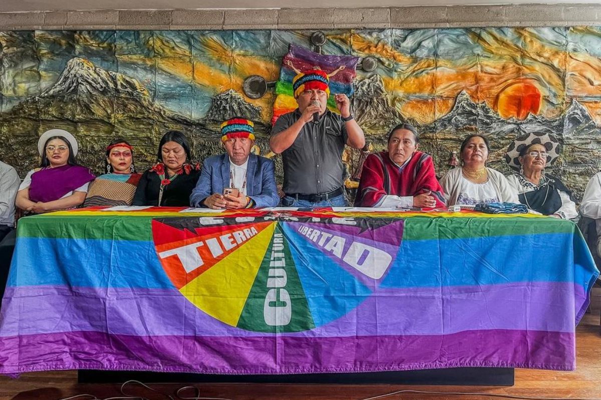 Conaie confirma paro nacional inmediato tras reunión en Riobamba este ...