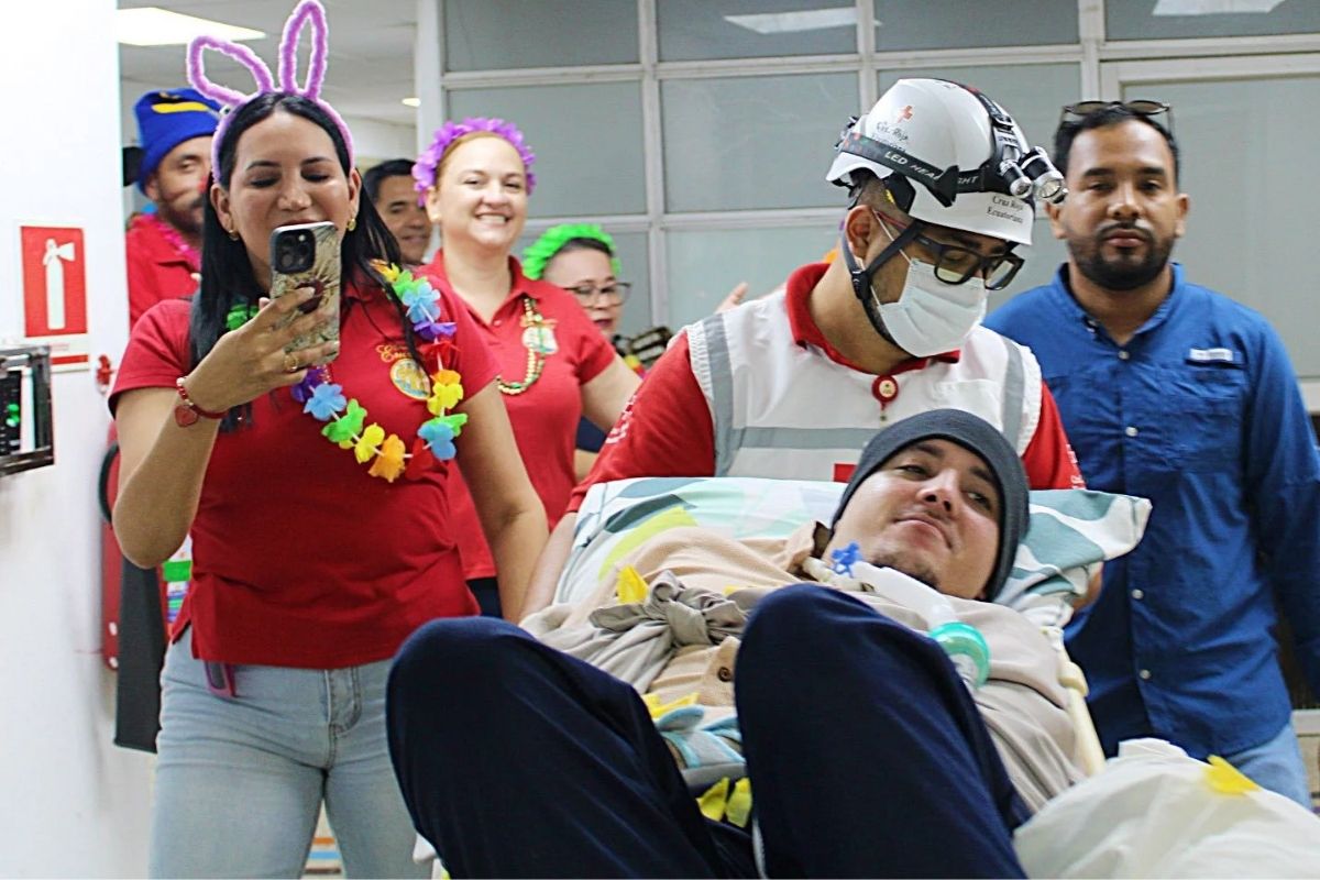 Jhorman y su historia de superación; un violento asalto lo dejó 1 245 días hospitalizado en ...