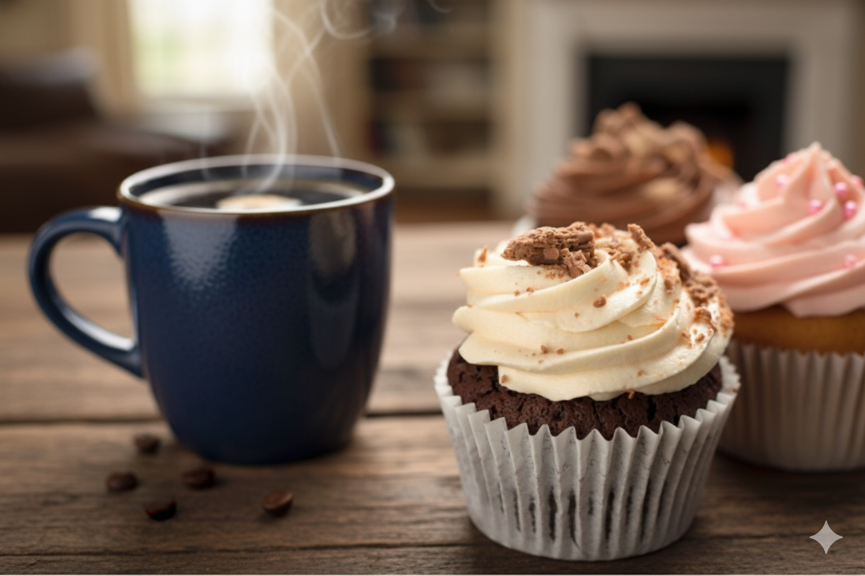 Cupcakes de chocolate con cobertura suave y deliciosa - El Comercio