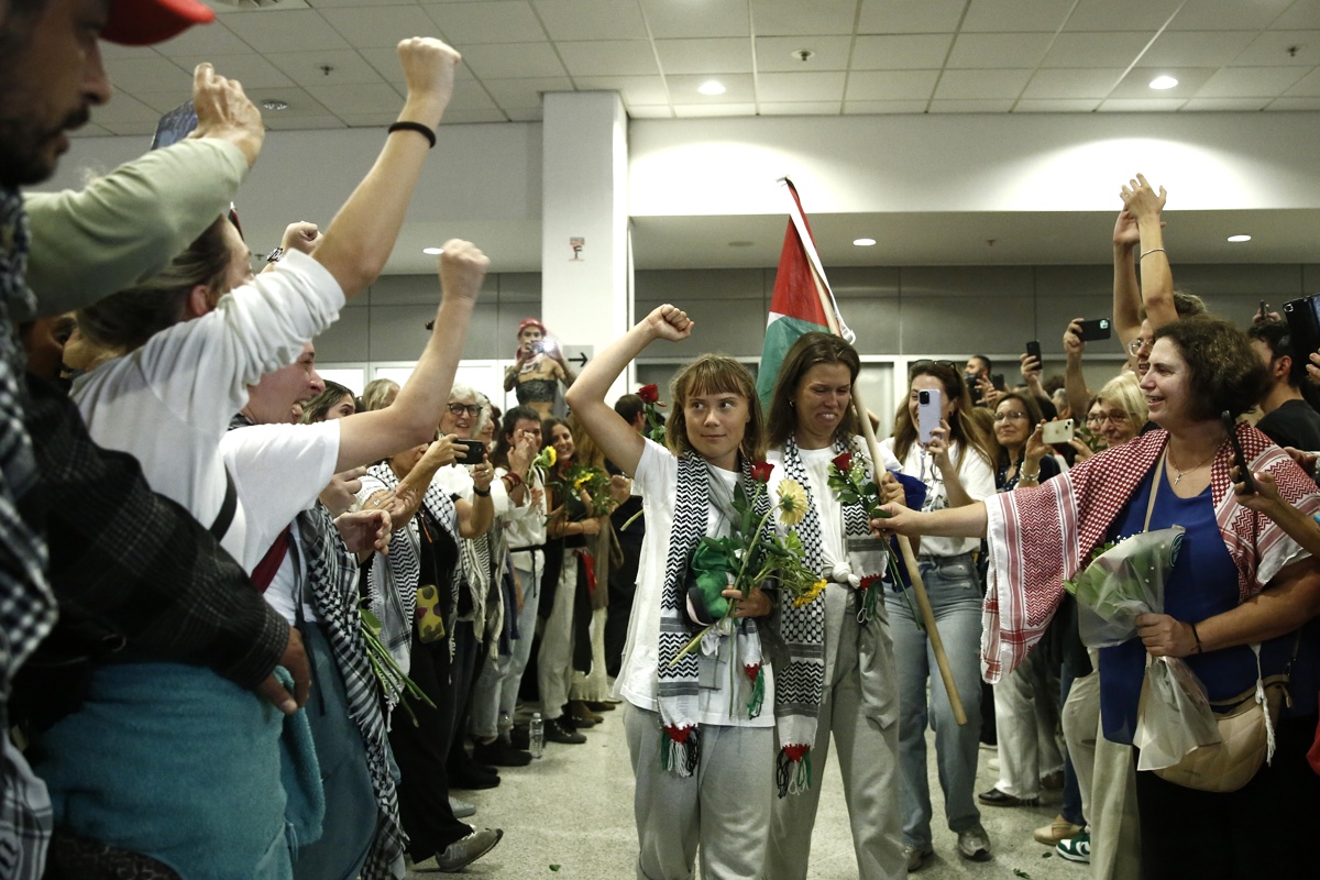 Donald Trump llama 'alborotadora' a Greta Thunberg tras su apoyo a Gaza ...