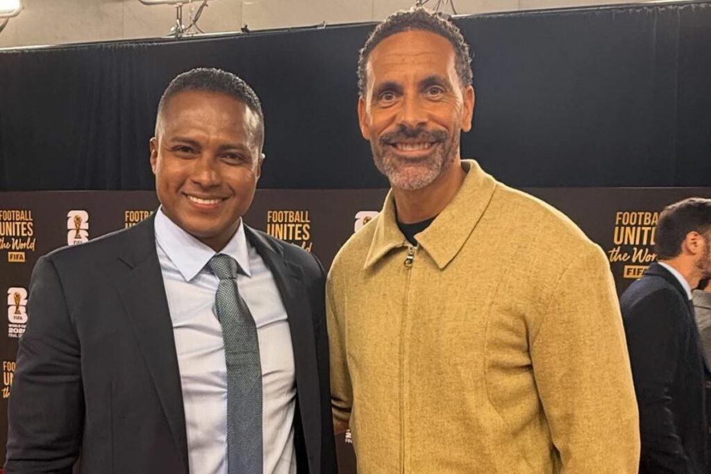 Antonio Valencia y Rio Ferdinand, dos leyendas en el sorteo del Mundial ...