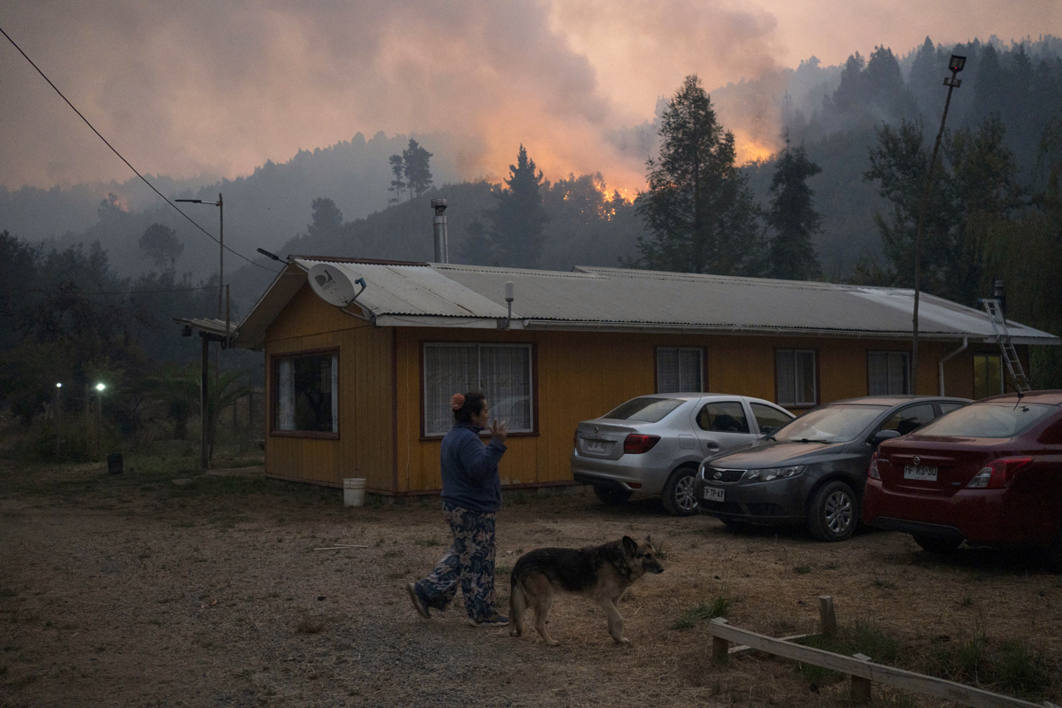 Incendios en el sur de Chile dejan 20 fallecidos y un detenido - El ...