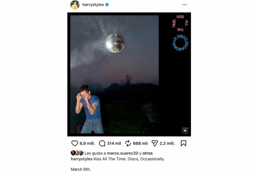 Harry Styles regresa con Aperture y esto dice su letra - El Comercio