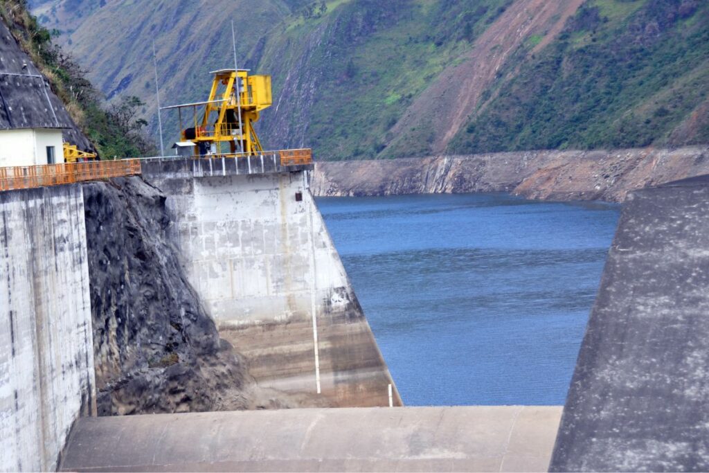 El embalse Mazar muestra una recuperación sostenida por las lluvias ...