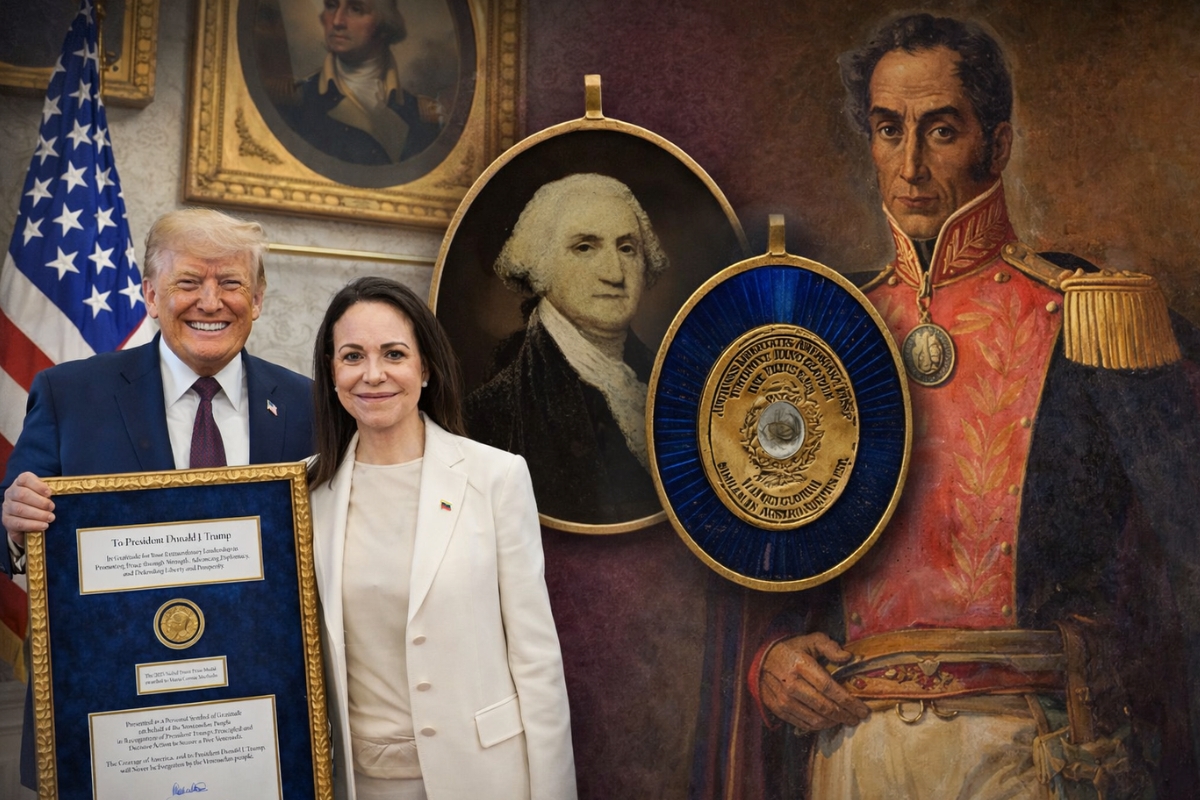 La referencia histórica a Simón Bolívar detrás del obsequio de María ...