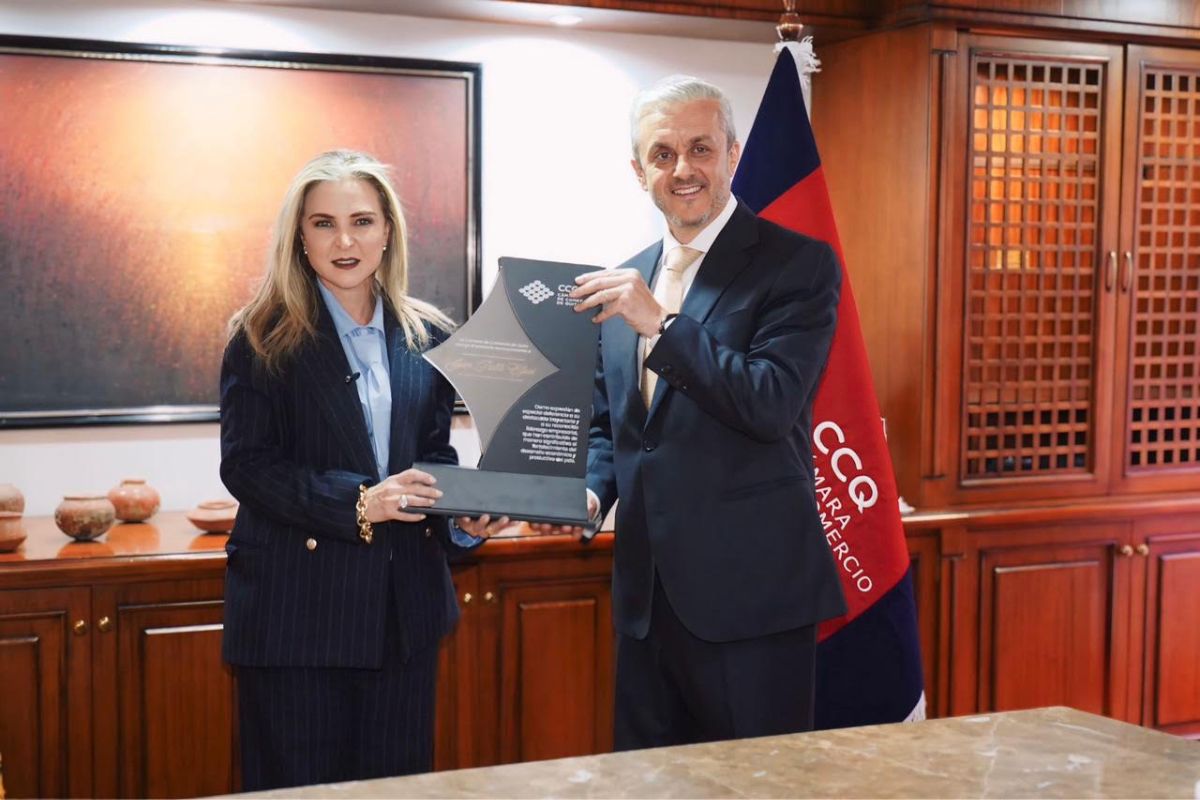 La Cámara de Comercio de Quito rinde homenaje a Juan Pablo Eljuri - El ...
