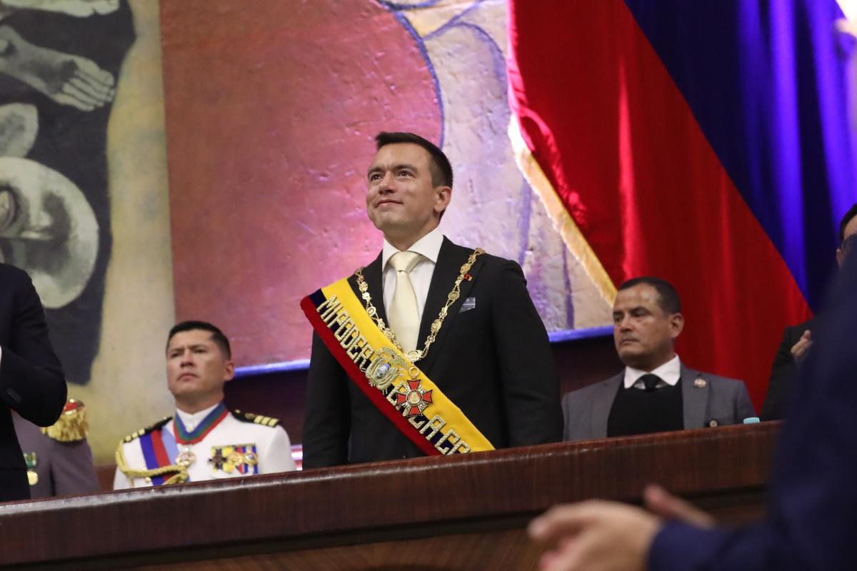 Cinco puntos claves del Informe a la Nación de Daniel Noboa - El Comercio
